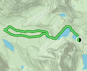 Sunburst Lake to Wedgwood Lake Loop, British Columbia, Canada - Map ...