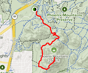 Dreamy Draw Recreation Area to Piestewa Peak [CERRADO] - Arizona ...