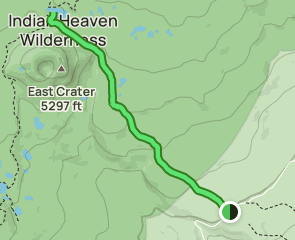 Junction Lake via East Crater Trail, Washington - 82 Reviews, Map ...