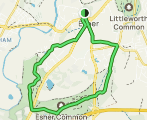 The Wheatsheaf and Esher Commons Circular, Surrey, England - 177 ...