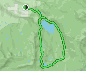 Eight Lakes Basin and Minto Pass Trail Loop via Marion Lakes Trailhead ...