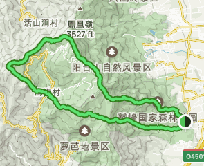 Mount Jiufeng, Mount Yangtai, and Mount Miaofeng Loop, Beijing, China ...