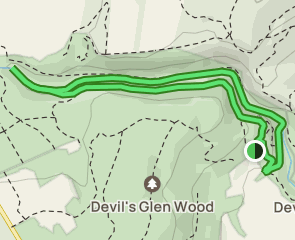 The Devil's Glen and Vartry River Loop (Waterfall Walk), County Wicklow ...