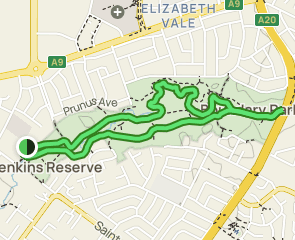 Jenkins, Harry Bowey and Carisbrooke Reserve Loop, South Australia ...