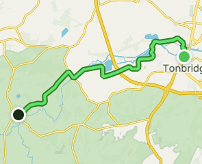 The Tudor Cycle Trail: Tonbridge to Penshurst, Kent, England - 56 ...