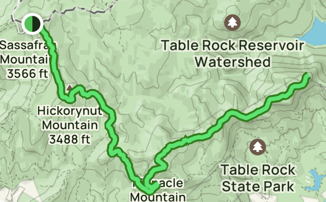 South Carolina Sassafras Map