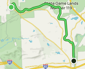 D & L Trail from Black Diamond Trailhead to White Haven: 321 foto ...