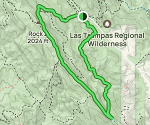 Rocky Ridge View and Elderberry Loop Trail | Map, Guide - California ...