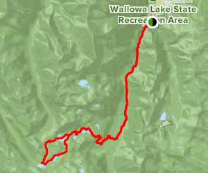 West Fork Trail to Lakes Basin Trail to Trail 1810A Loop - Oregon ...