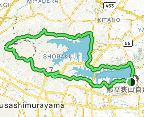 Lake Tama - Lake Sayama - Sayama Kyuryo Hills Loop, Tokyo, Japan - 4 ...