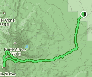 AllTrails | Middle Sister via Pole Creek Trail #4072: 142 Reviews, Map ...