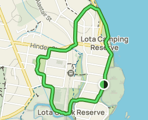 Lota Foreshore Walk via Lota Creek Reserve and Fig Tree Point Park ...