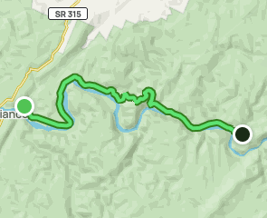 John Muir National Recreation Trail: Hiwassee River Segment, Tennessee ...