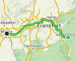 Mainradweg Etappe 8: Aschaffenburg - Mainz: 9 Fotos - Bayern ...
