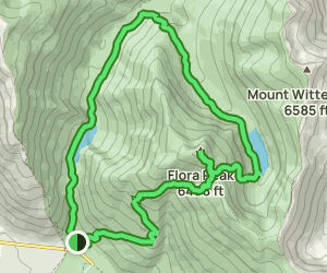 Flora Lake Trail and Lindeman/Greendrop Trail Loop: 174 Reviews, Map ...