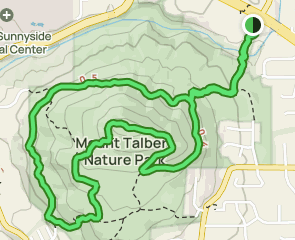 Park Loop and Summit Trail via Sunnyside Road Trail, Oregon - 306 ...