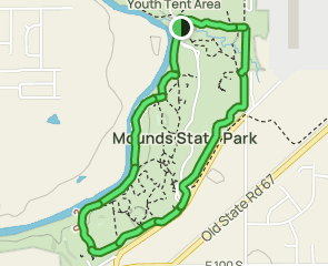 Mounds State Park Perimeter Loop (trail 5), Indiana - 832 Reviews, Map ...