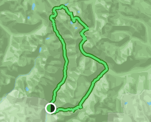 Eagle Cap Loop via East Eagle to South Fork Imnaha to Keetle Creek ...