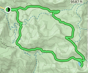 Desolation Lake Loop via Little Water Trail to Old Red Pine Road - Utah ...