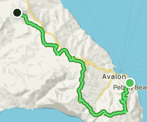 Trans-Catalina Trail: Pebbly Beach to Black Jack Camp, 1.206 Fotos ...