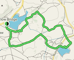 Clowbridge and Clough Bottom Reservoir Circular, Lancashire, England ...