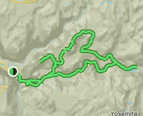 Merced Lake to Half Dome Loop via John Muir, Pack and Cloud Rest Trails ...