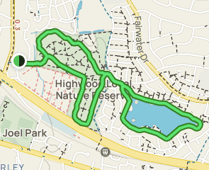 Highwood Local Nature Reserve and South Lake Park, Berkshire, England ...