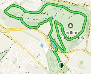 Gedling Country Park Circular (Low Hazles Route), Nottinghamshire ...