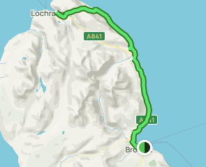 Brodick Castle to Lochranza Castle, North Ayrshire, Scotland - 2 ...