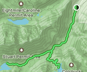 Lake Stuart and Colchuck Lake Trail: 373 Reviews, Map - Washington ...