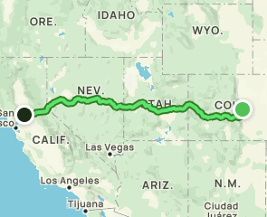The Loneliest Road (US Highway 50), Colorado - 17 Reviews, Map | AllTrails