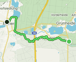 Along the Löcknitz to Erkner, Brandeburg, Germany - 3 Reviews, Map ...