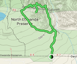 East Etiwanda Canyon and Primary Trail Loop | Map, Guide - California ...