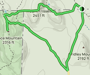 Mount Frissell and Brace Mountain Loop Trail: 958 Reviews, Map ...