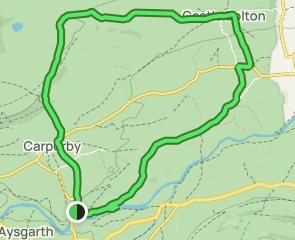 Aysgarth Falls and Castle Bolton Circular, North Yorkshire, England ...