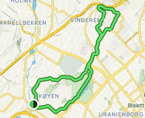 Skøyen - Vinderfossen - Forskningsparken - Skøyen, Oslo, Norway - Map ...