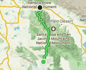 PCT: CA Section B - Warner Springs to Highway 10, California - 90 ...