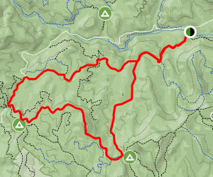 Butter Gap to Art Loeb to Davidson River Trail Loop | Map, Guide ...