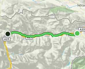 Ciclovia Alpe Adria: Tarvisio - Pontebba, Friuli-Venezia Giulia, Italy ...