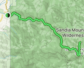South Sandia Peak via Embudito Trail, New Mexico - 386 Reviews, Map ...