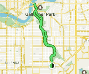 Mill Creek Ravine Trail to North Saskatchewan River: 669 Reviews, Map ...