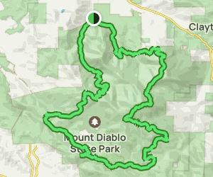 Mt Diablo State Park Extended Loop | Map, Guide - California | AllTrails