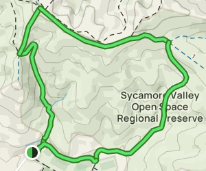 Shady Slope, Short Ridge and Sand Hill Trail | Map, Guide - California ...