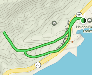 Koko Crater Arch Trail from Halona Blowhole Lookout: 1.196 foto - Oahu ...