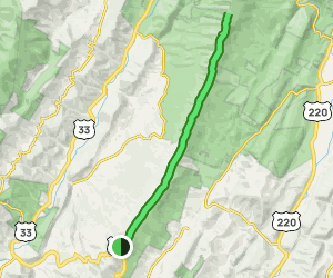 North Fork Mountain Trail: Out-and-Back from Route 33: 138 Reviews, Map ...