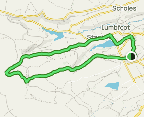 Bronte Waterfalls Extended Circular, West Yorkshire, England - 224 ...