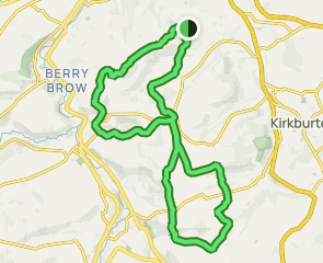 Almondbury and Castle Hill Circular, West Yorkshire, England - 92 ...