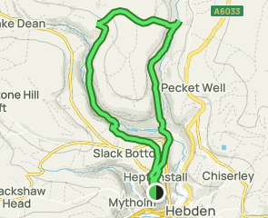 Heptonstall to Lumb Bridge Circular, West Yorkshire, England - 127 ...