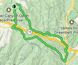 Ridge Route, Hogback Ridge, Laurel Canyon, Lizard, and West Fork Trail ...