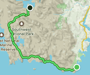 South Coast and Port Davey Track: 4 Reviews, Map - Tasmania, Australia ...